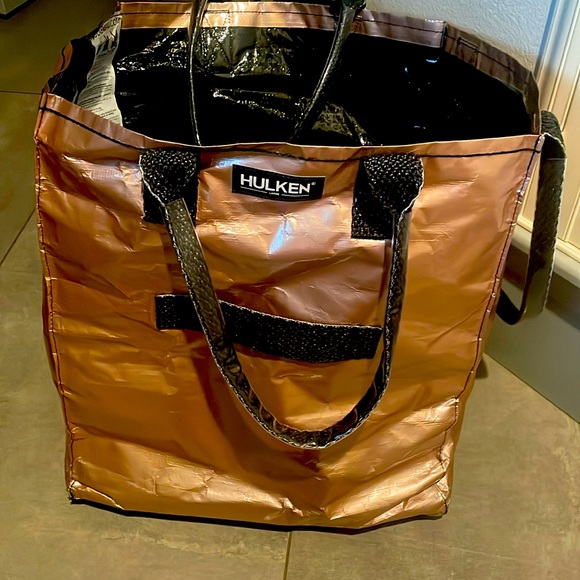 Hulken | Bags | Hulken Rolling Tote Bag Rose Gold | Poshmark